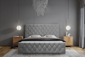 Postel MODEL 01 140x200 hořčicová - MAGIC VELVET 2290