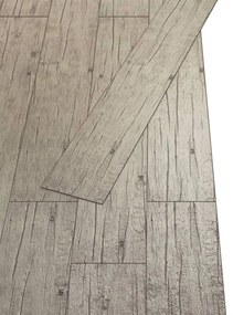 Samolepicí podlahová krytina PVC 5,21 m² 2 mm dub bělený,  330178