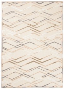 Moderní kusový koberec AVENTURA ED02B Krémový Rozměr: 120x170 cm