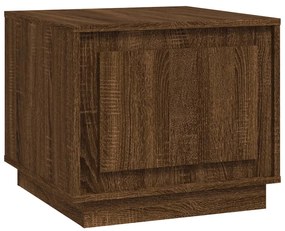 vidaXL Konferenční stolek hnědý dub 51 x 50 x 44 cm kompozitní dřevo