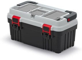 Kufr na nářadí OPTIMMAX VII černo-šedo-červený
