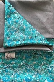 Caratti Jarní/podzimní deka Melody 70 x 85 cm Modro-šedá
