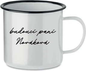 Personalizovaný retro plecháček - budoucí paní