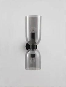 Designové nástěnné svítidlo Palmer 16.5 černé