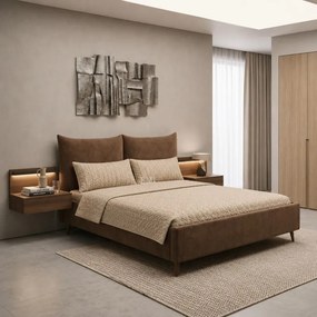 Postel čalouněná ALORA 180x200 cm s úložným prostorem
