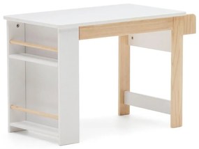 Dětský psací stůl s bílou deskou 40x77 cm Serwa – Kave Home