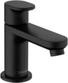 Ventil umyvadlový bez výpusti Hansgrohe Vernis Blend černý mat 71583670