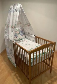 SDS Set do postýlky Hrošíci rodina/Hrošíci baby 4D, Bavlna, 90/130, 45/60 cm