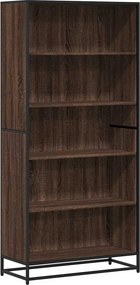 Knihovna hnědý dub 80,5 x 35 x 170,5 cm kompozitní dřevo 3300859