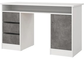 FALCO Psací stůl Felix 491 bílá/beton