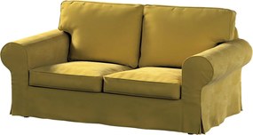 Potah na pohovku IKEA Ektorp 2-místná rozkládací NOVÝ MODEL 2012 barva zelená látka lesklé, sametová