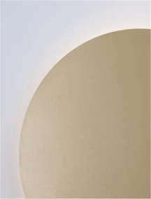 LED nástěnné svítidlo Cyrcle 30 zlaté