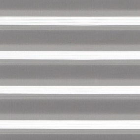 Panel na japonskou stěnu den/noc, 60x245cm, stříbrná šedá
