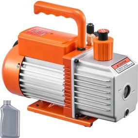 vakuové čerpadlo 170 l/min HVAC 2stupňové rotační lamelové Včetně oleje