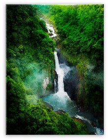 Obraz Styler Glasspik Views Waterfall, 70 x 100 cm