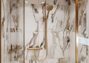 Hansgrohe AddStoris, košík do rohu, kartáčovaný bronz, HAN-41741140