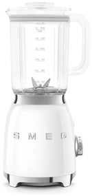 Stolní mixér Smeg 50's style BLF03WHEU / 800 W / 1,5 l / lesklá bílá