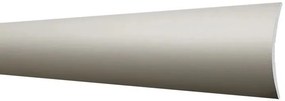 EFFECTOR Přechodová lišta samolepící oblá inox - š. 4 cm Přechodový profil: 4x270 cm