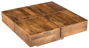 Designový konferenční stolek Cube Mango 80cm