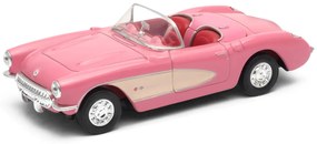 Welly Chevrolet Corvette (1957) 1:34 kabriolet růžový