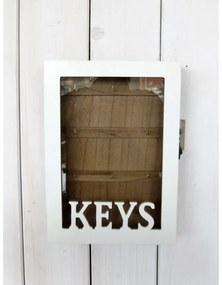 Dřevěná skříňka na klíče Keys HH0010
