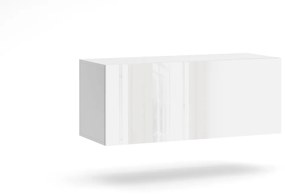 Vivaldi Závěsný TV stolek Vivo 100 cm s LED osvětlením bílý