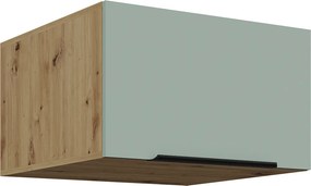 ARIA st | horní skříňka 60 NAGU-36 1F výklopná | 60 cm | HLUBOKÁ | ANTI FINGERPRINT povrch | artisan/aquamarine