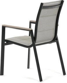 Zahradní židle FIORETTA - polywood, síťovina, hliník, více barev