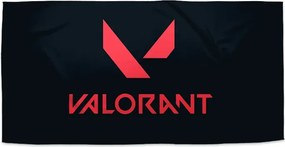Sablio Ručník VALORANT Black - 50x100 cm