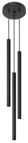 Sollux Lighting Závěsné svítidlo PASTELO 3P Černá