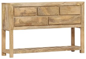 Příborník 120 x 30 x 75 cm masivní mangovníkové dřevo 247479
