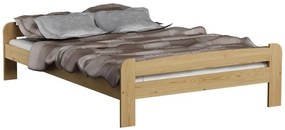 Eoshop Dřevěná postel Ania 120x200 + rošt ZDARMA - borovice