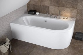 Besco AVITA 170 x 75 cm VANAVIT170L+OLVPINOZ vana vč. nožiček levá