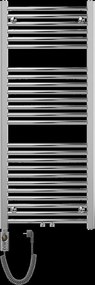 Mexen Ares, elektrické topné těleso 1200x500 mm + topná tyč 600 W, chromová, W102-1200-500-2600-01