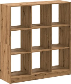 Knihovna dub artisan 102 x 32 x 108 cm kompozitní dřevo 3307845