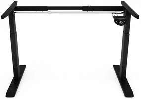 Herní stůl BR01 LOFT s černým rámem 120 cm