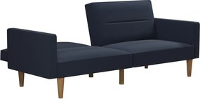 Tmavě modrá polohovací/rozkládací pohovka 204 cm Mainstays - II. jakost – Støraa