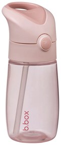 Láhev na pití s brčkem Junior 380 ml - blush crush