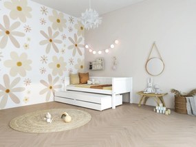 FALCO Postel s přistýlkou a úložným prostorem Romantic 447 bílá