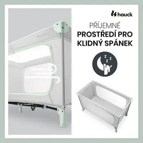 Hauck Cestovní postýlka Dream N Play Plus Dusty Mint