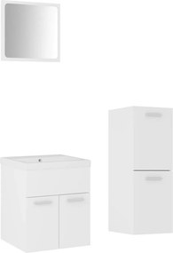 Set koupelnového nábytku bílý dřevotříska 3071171