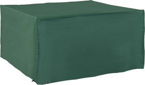 Outsunny ochranný obal na zahradní nábytek 600D-Oxford zelený 135x135x75 cm voděodolný a odolný proti UV záření | Aosom.de