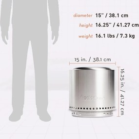 Solo Stove Ranger + Stand 2.0 - Přenosné ohniště