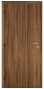 Solodoor Interiérové dveře 60 L, 650 × 1985 mm, fólie, levé, ořech královský, plné