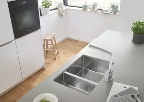 Grohe Eurocube - Dřezová baterie chrom