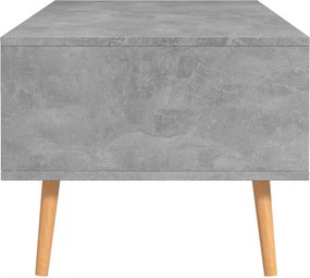 Konferenční stolek betonově šedý 100x49,5x43cm kompozitní dřevo 326790