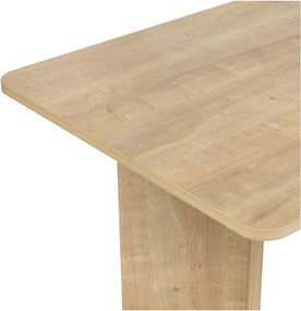 Jídelní stůl v dekoru dubu 90x180 cm Linza – Kalune Design