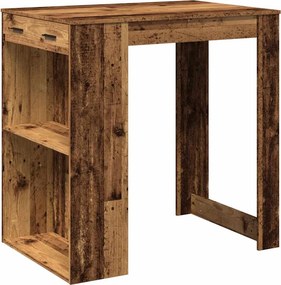 Barový stůl old wood 102 x 70 x 103,5 cm kompozitní dřevo 3309328