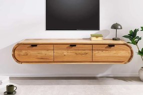 Designový závěsný TV stolek Callison 160 cm akácie