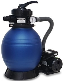 Písková filtrace SFA-01 DMS Germany / 400 W / průtok 10 m³ / 10200 litrů za hodinu / modrá